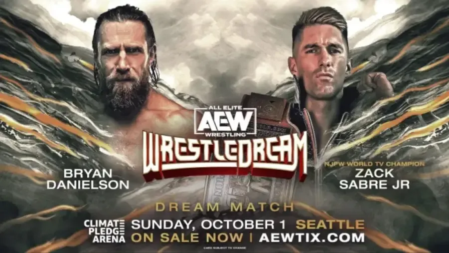 Bryan Danielson Vs. Zack Sabre Jr. Set For AEW WrestleDream